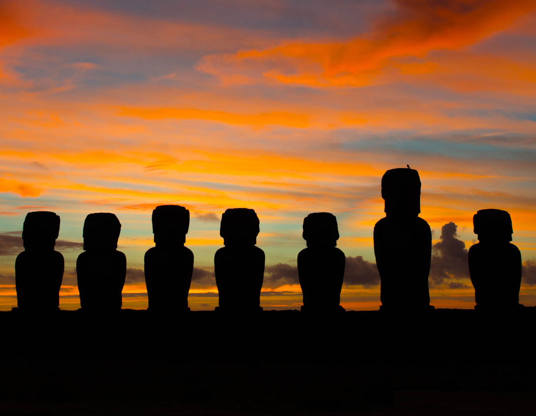 Easter Island images: Archaeology