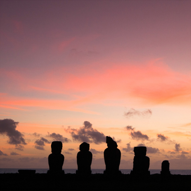 Easter Island images: Archaeology