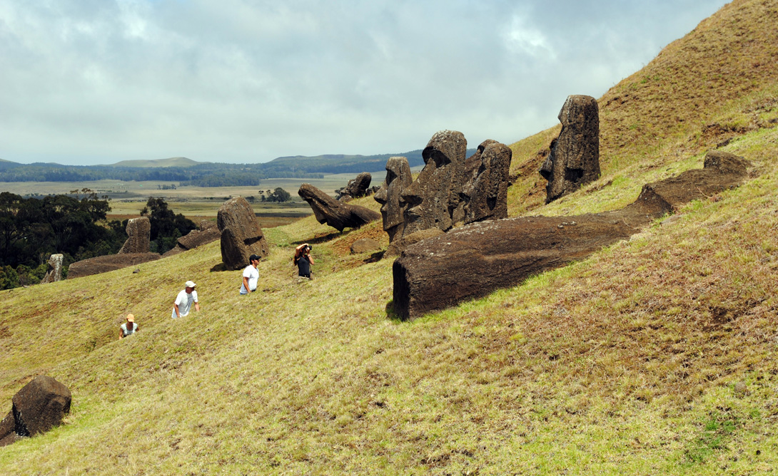 Moai At The Quarry